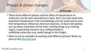 Food science basics 4 - Food Physics | PDF