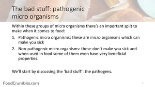Food science basics 5 - Food Microbiology | PPT