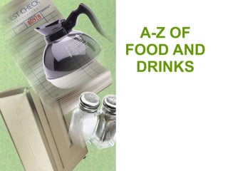 Foodsdrinks | PPT