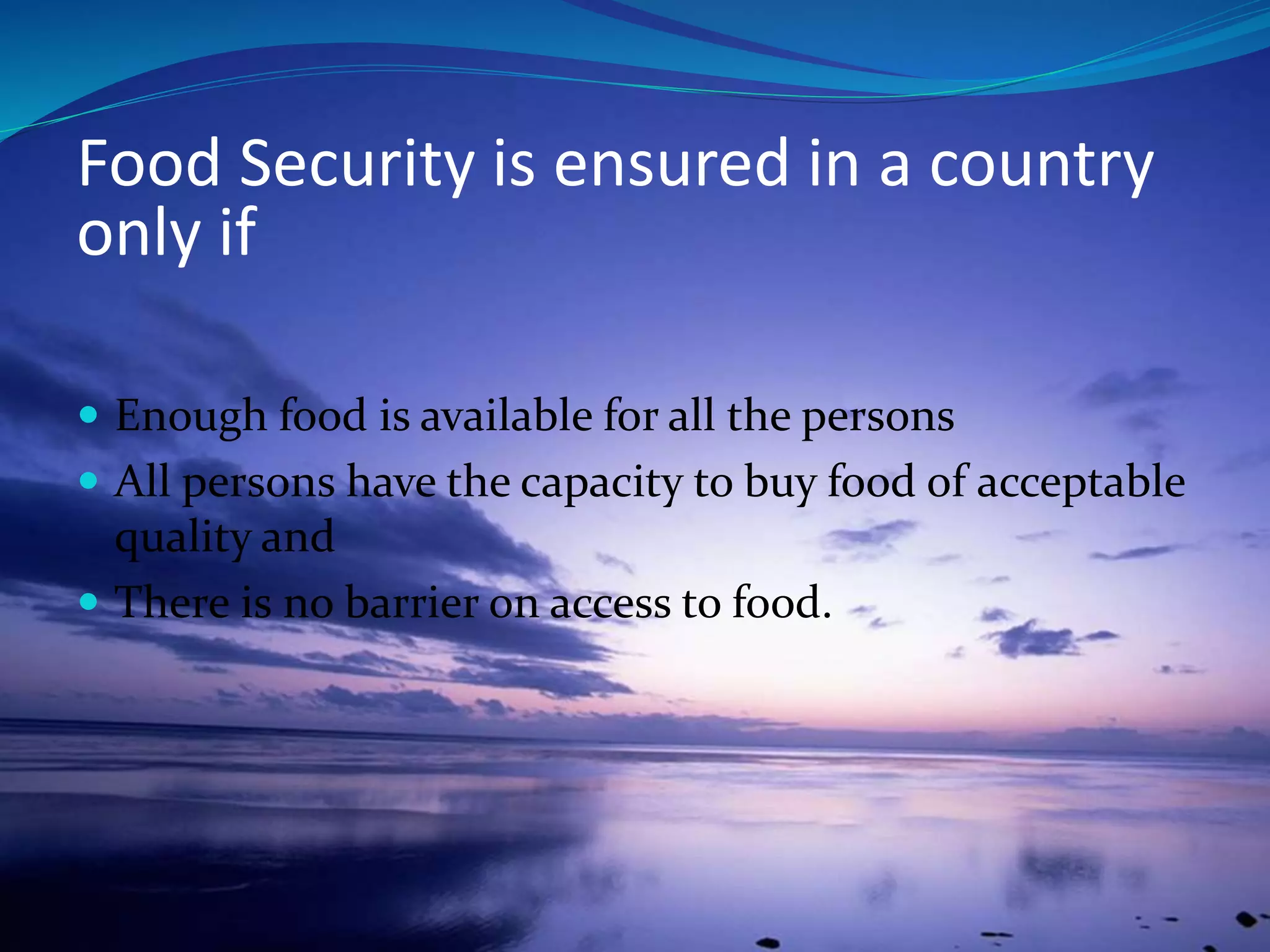 Foodsecurity 161203132650 | PPT
