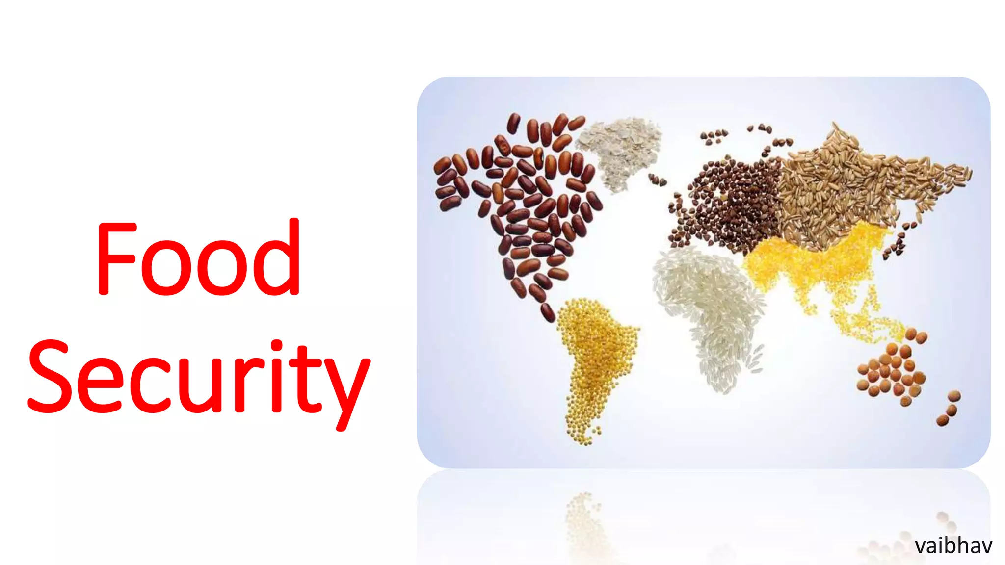 Food security | PPTX