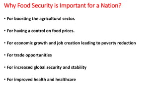 Food security | PPTX