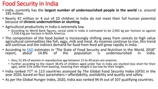 Food security | PPTX