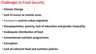 Food security | PPTX
