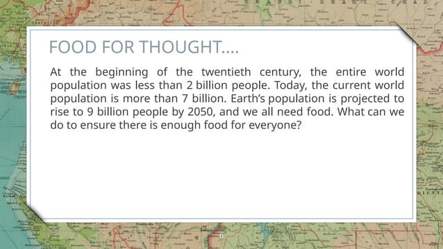 Food Security Powerpoint geography year 9 | PPTX