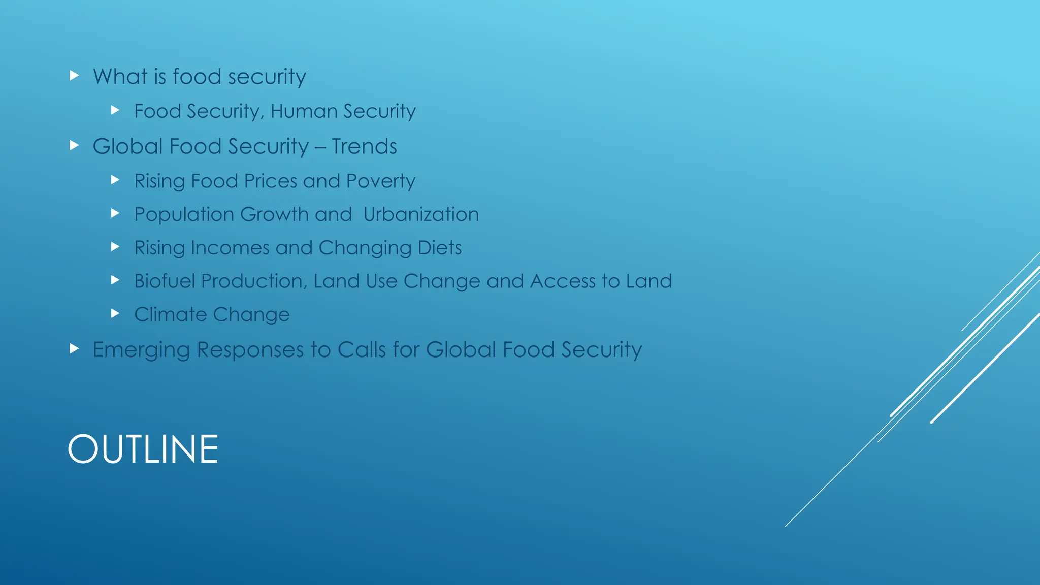 FOOD SECURITY - NO NAME... FOOD SECURITY | PPTX