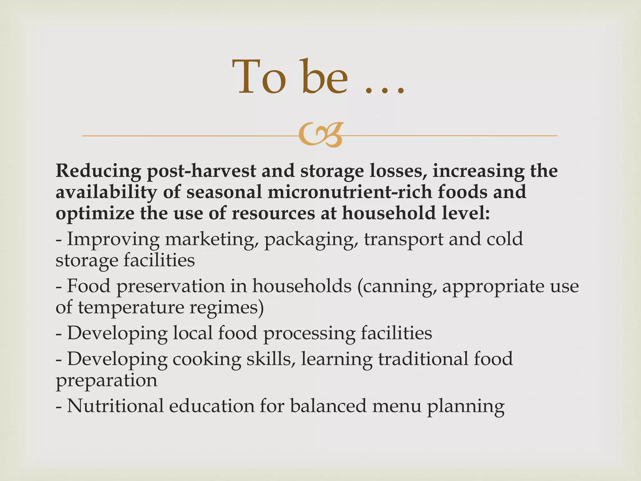 Food security and food safety | PPTX