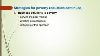 Food security and poverty reduction | PPTX