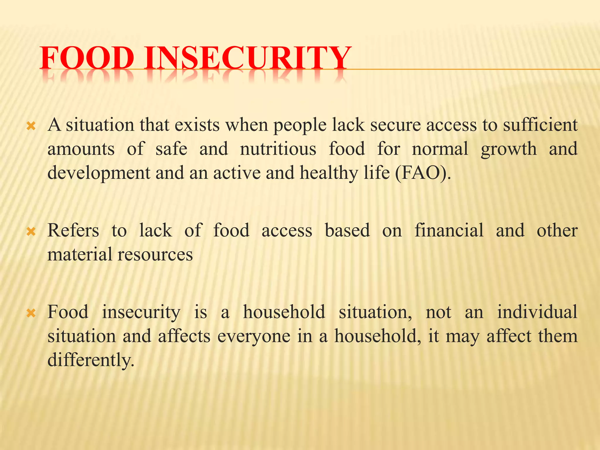 Food security and public distribution system | PPTX