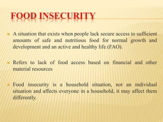 Food security and public distribution system | PPTX