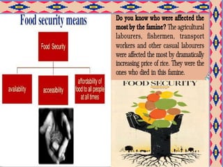 Food Security in India class 9 CBSE | PPTX