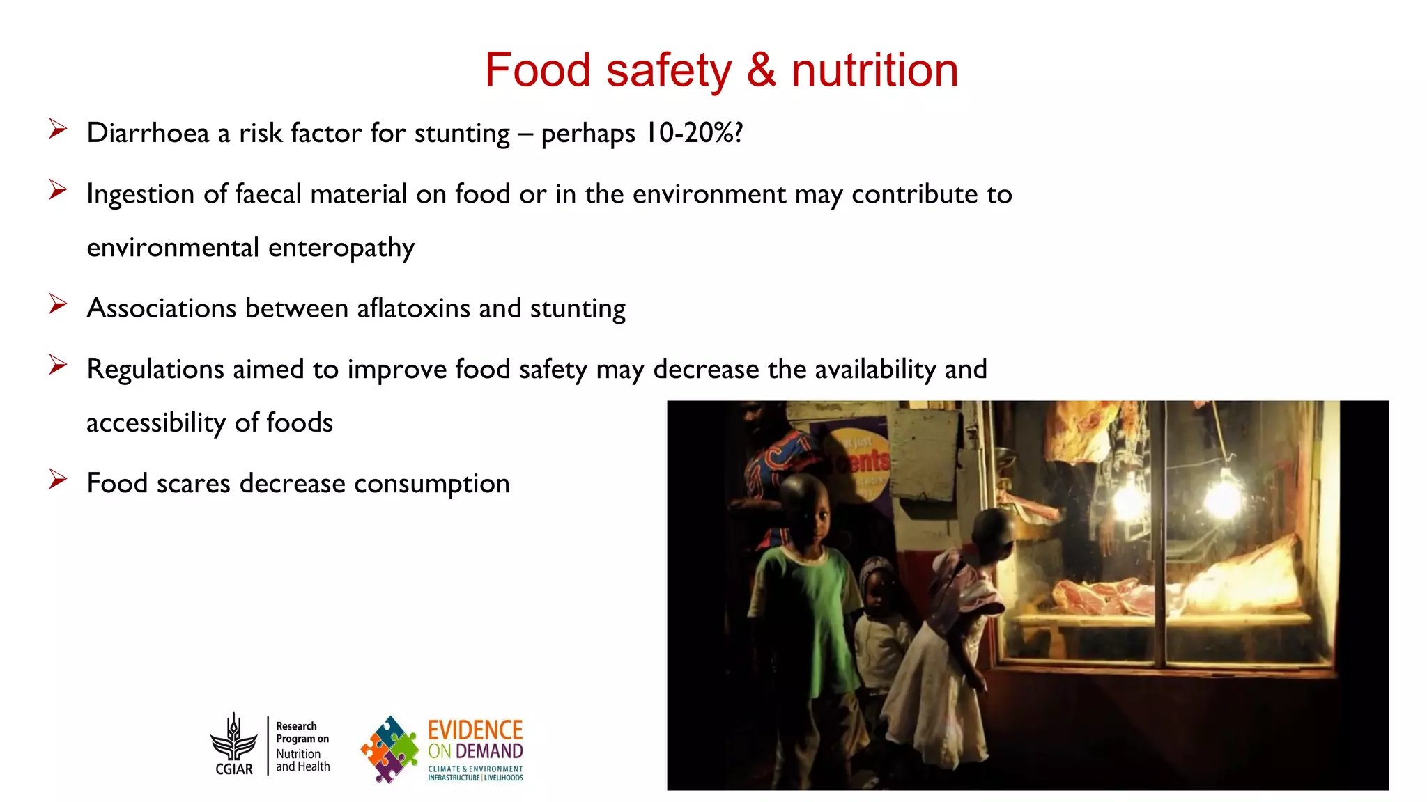 No food security without food safety: Lessons from low- and middle ...