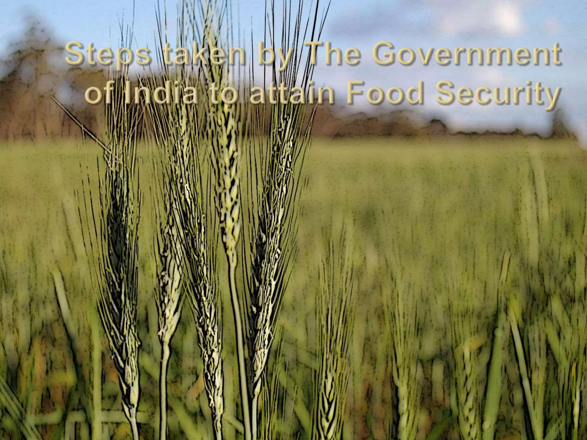 Food security in india | PPTX
