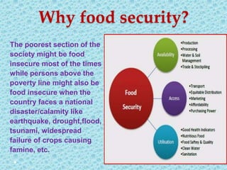 Food security in india | PPSX
