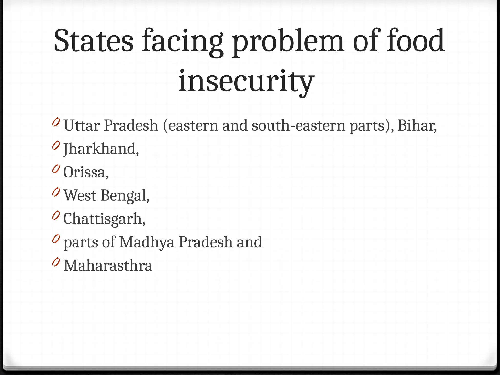 food security in india 9th class for students.pptx | Food & Drink