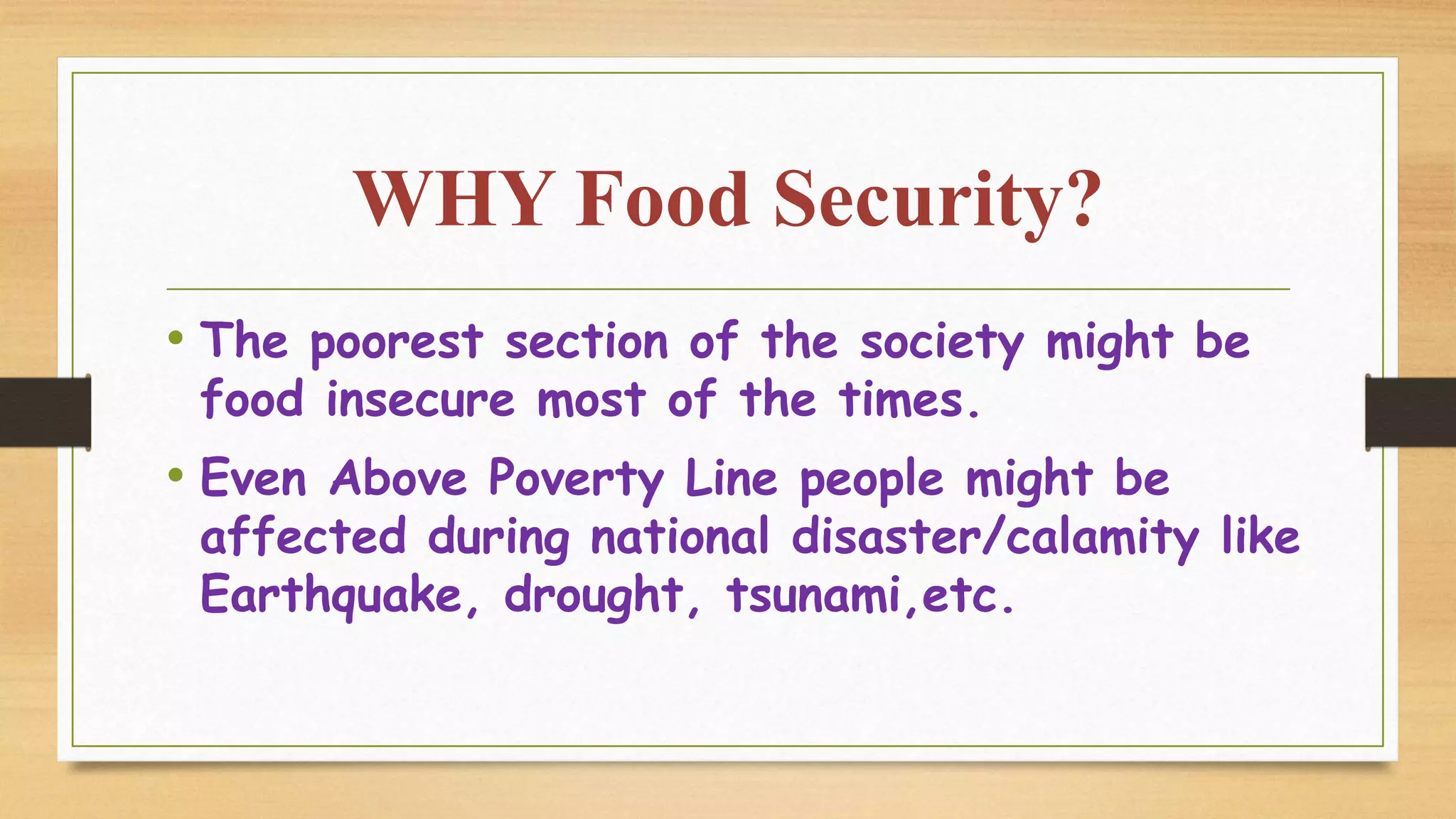Food Security in India (PROJECT).pptx