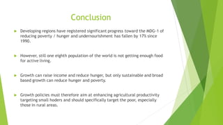 Food security in third world countries | PDF