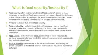 Food security in third world countries | PDF