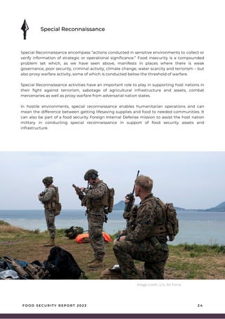 Versatility at the Tip of the Spear: Food Security and the Utility of ...