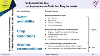 Food security use case in ExtremeEarth-phiweek19 | PPT