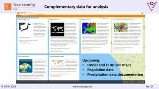 Food security use case in ExtremeEarth-phiweek19 | PPT