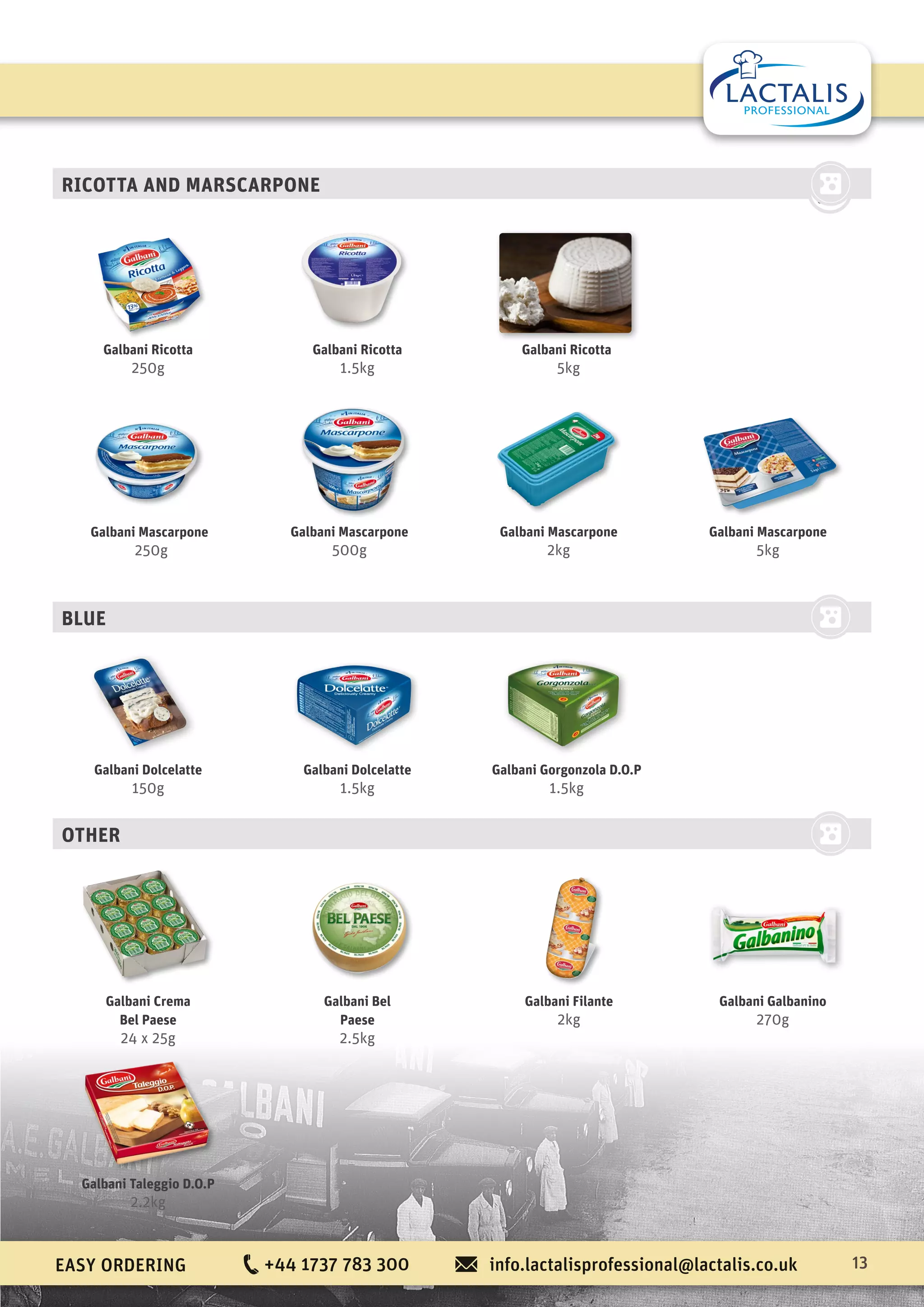 Lactalis Food Service Brochure 2016 | PDF