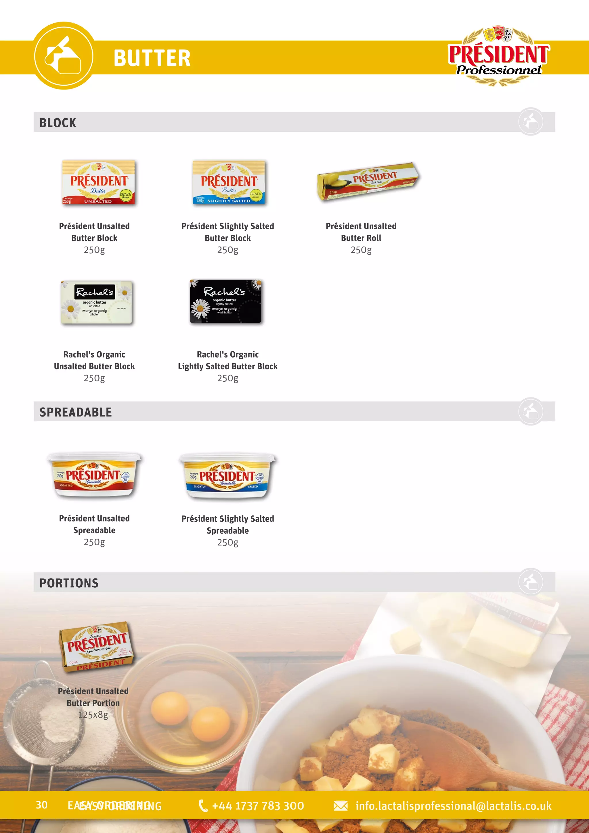 Lactalis Food Service Brochure 2016 | PDF