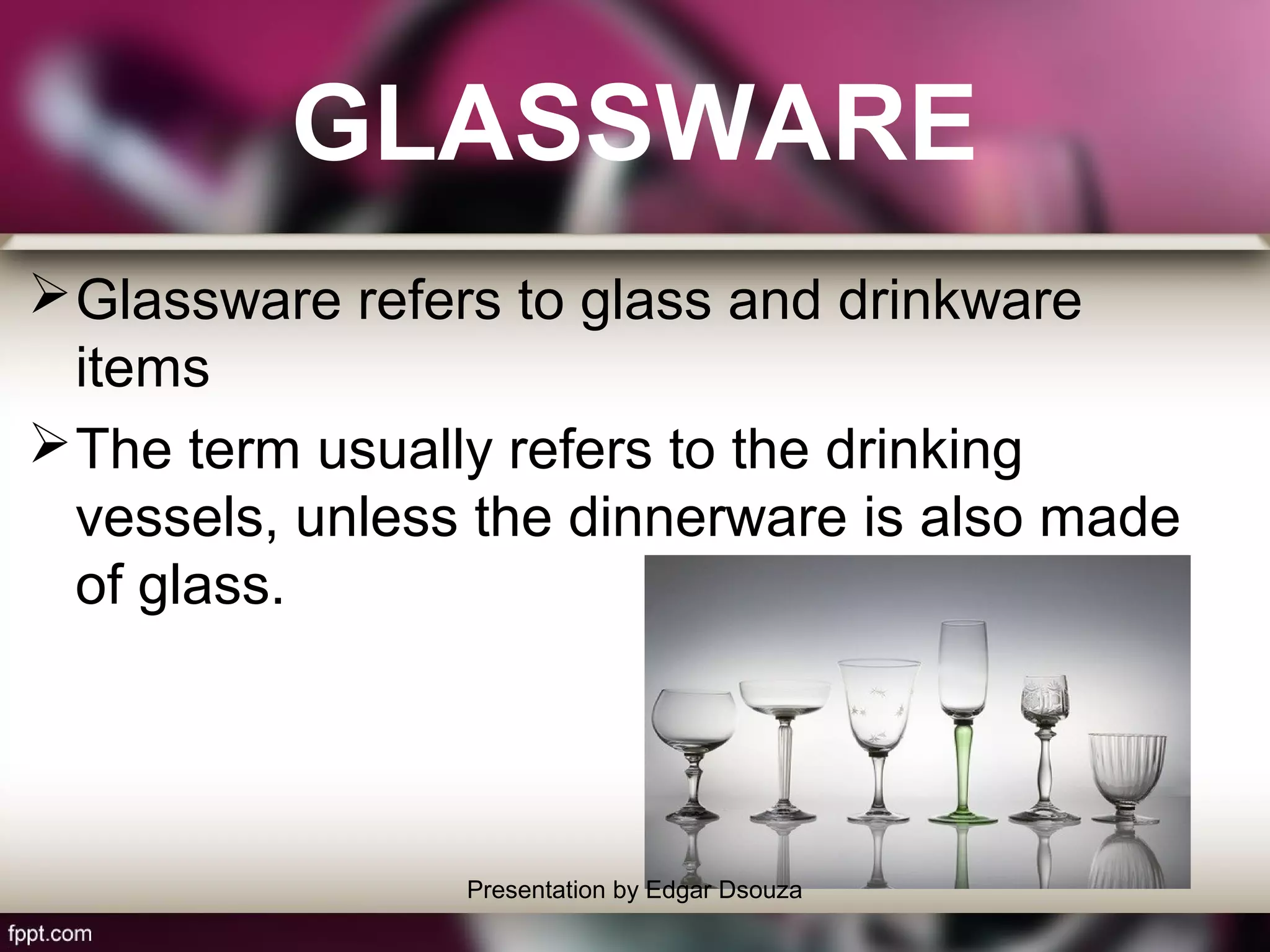Food service equipments | PPT