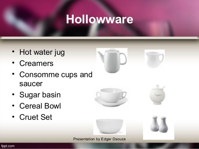 Food service equipments