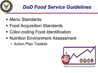 Operationalizing Food Service Guidelines to Create a Healthier Food ...