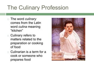 Food service industry | PPTX