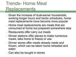 Food service industry | PPTX