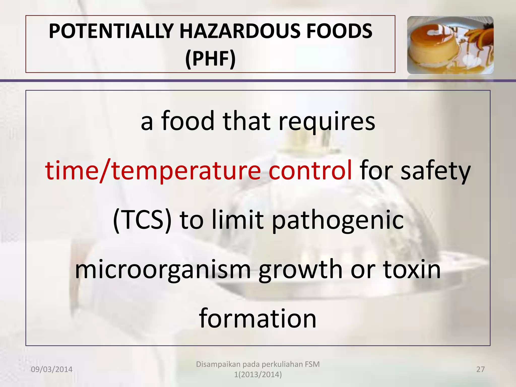 Food service management | PPTX