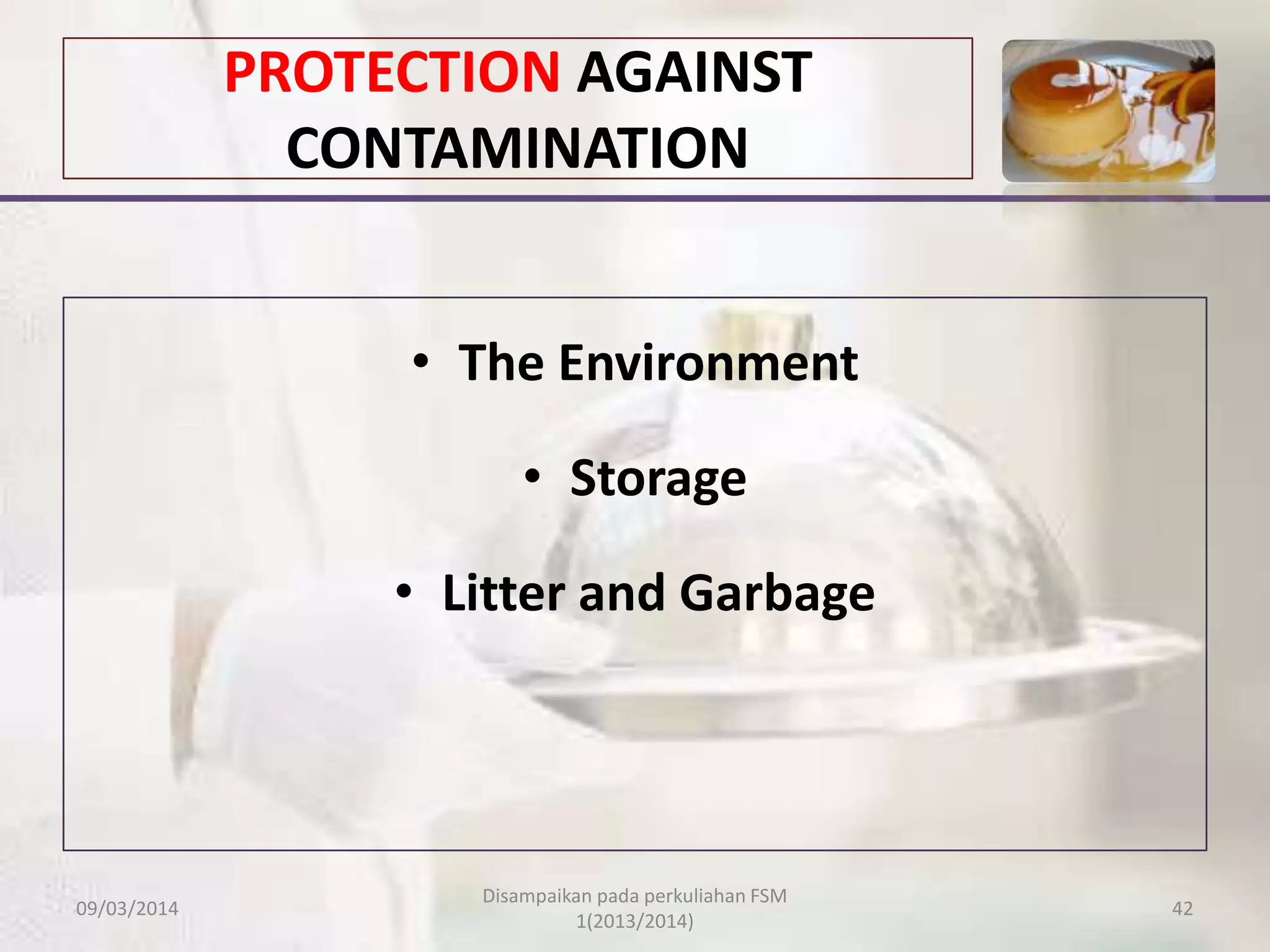 Food service management | PPTX