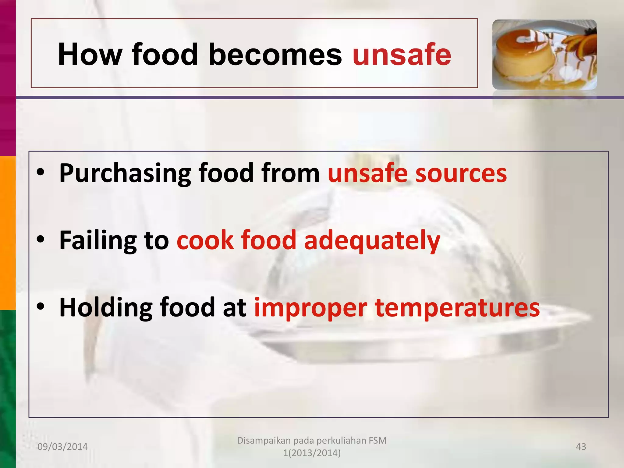 Food service management | PPTX