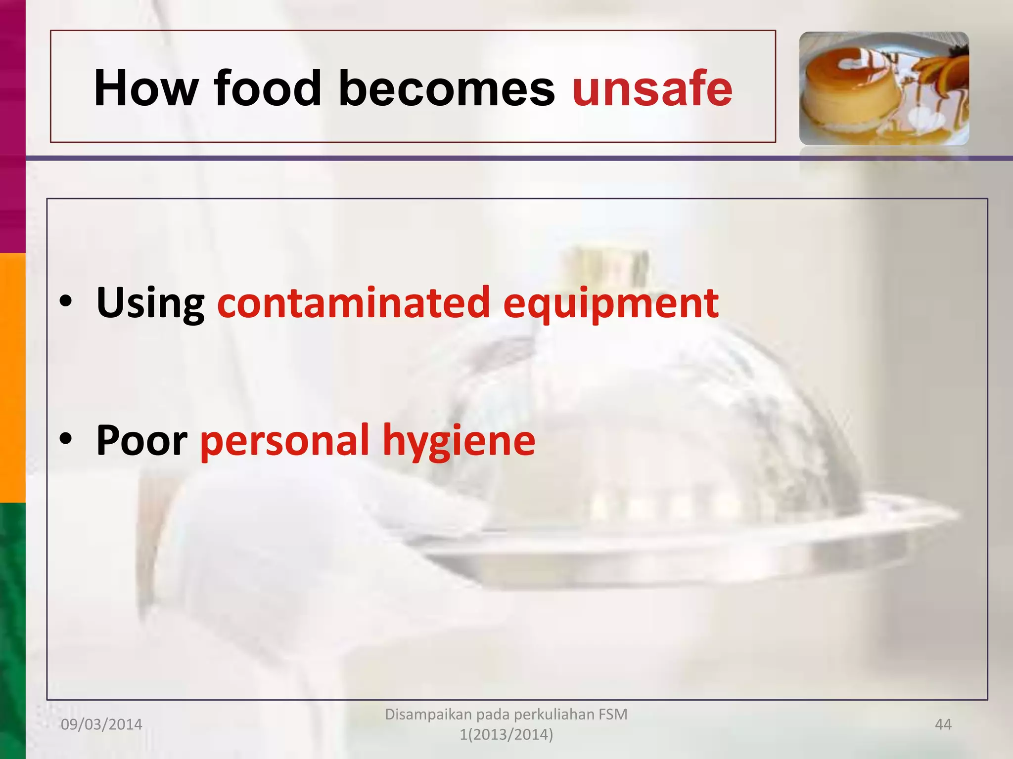 Food service management | PPTX