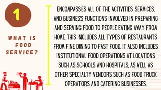 Fundamentals in Food Service Operation: Introduction | PDF