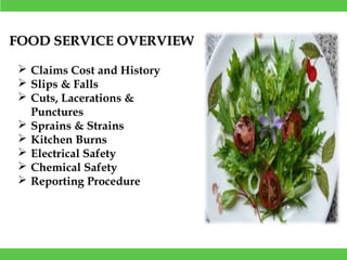 Food service safety training 2011 2012 | PPT