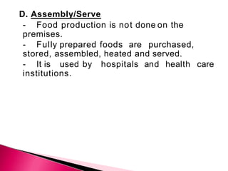 FOOD SERVICE SYSTEM | PPTX