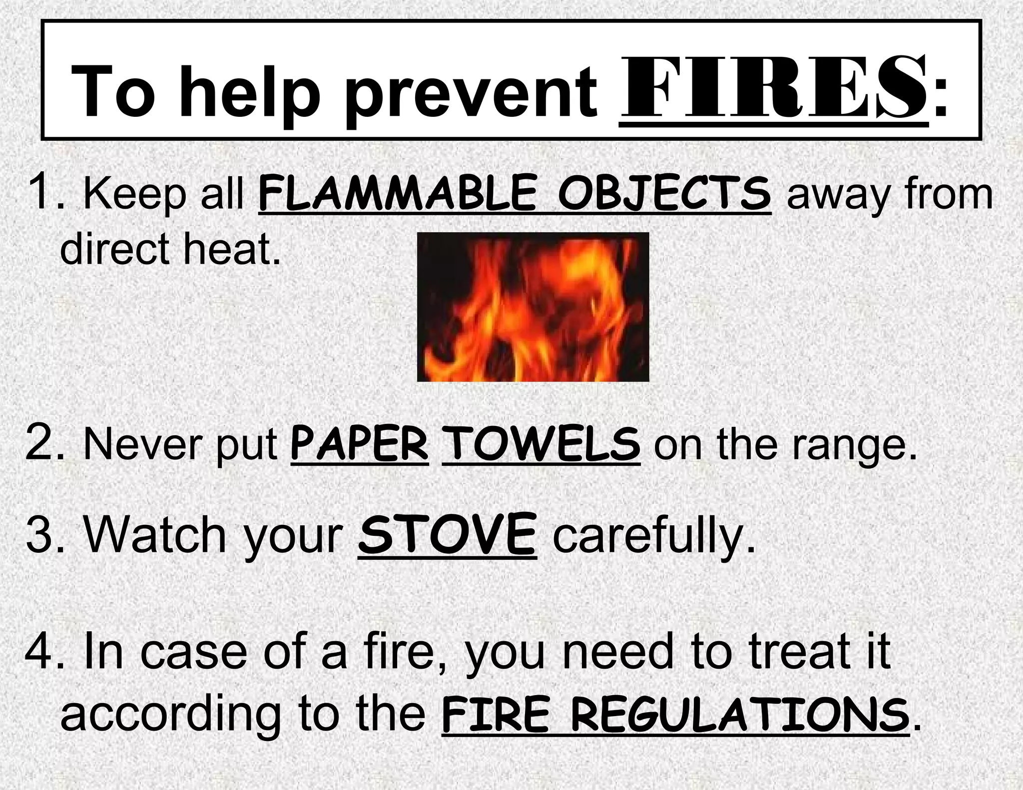 Foods i safety guidelines and safe work habits | PPT