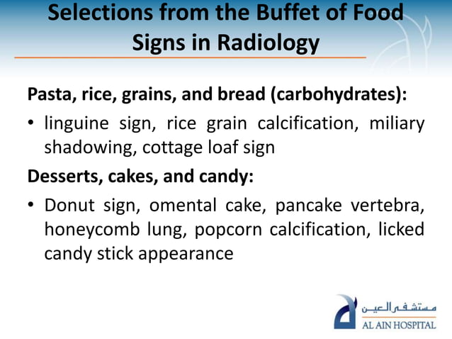 Food signs in radiology pp ta | PPTX | Pregnancy | Reproductive Health