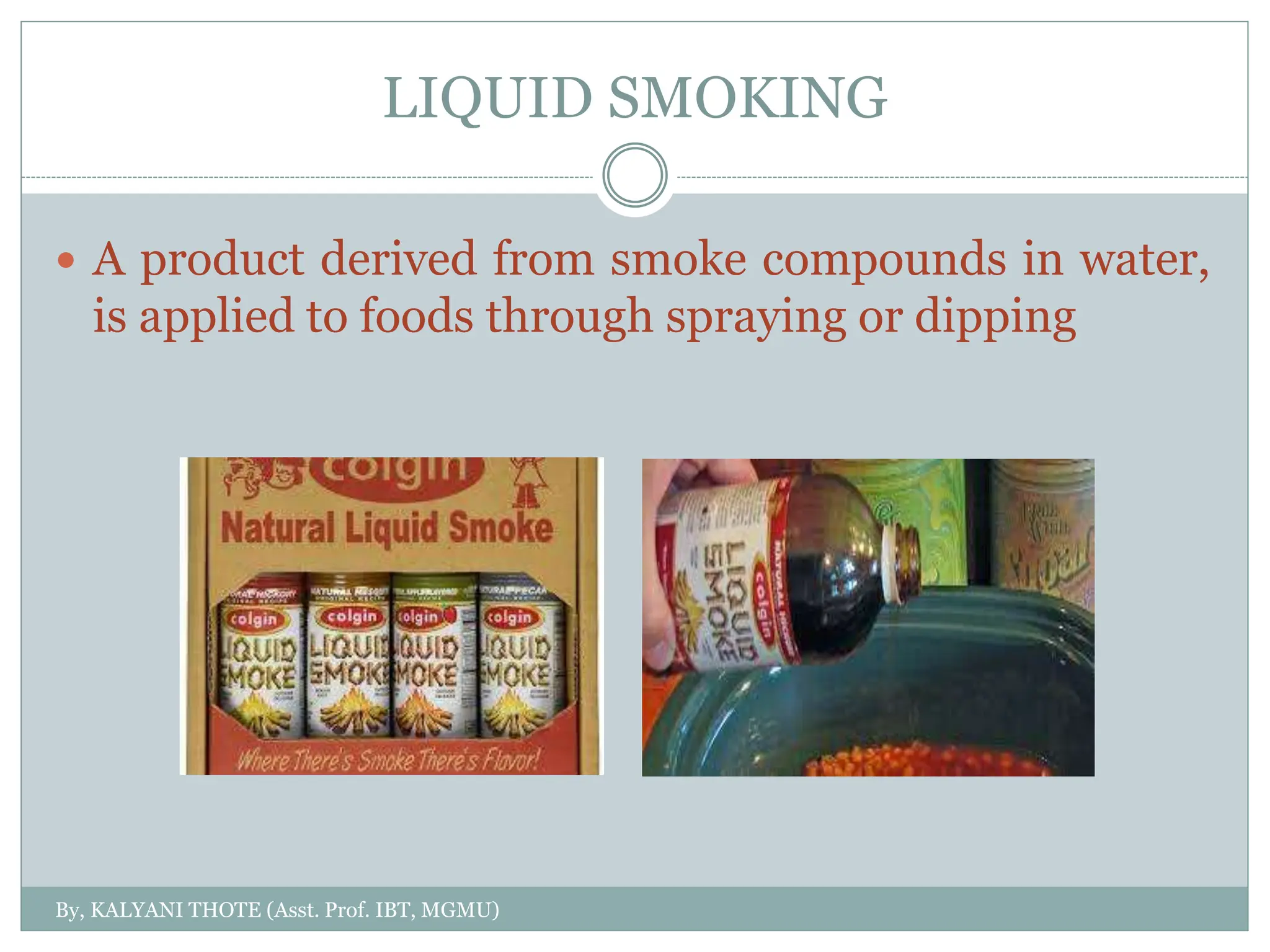 Food Smoking Processing And Preservationpptx