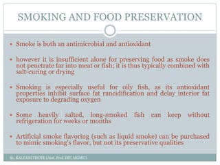 Food smoking- processing & preservation.pptx