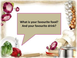 Food: speaking questions | PPTX