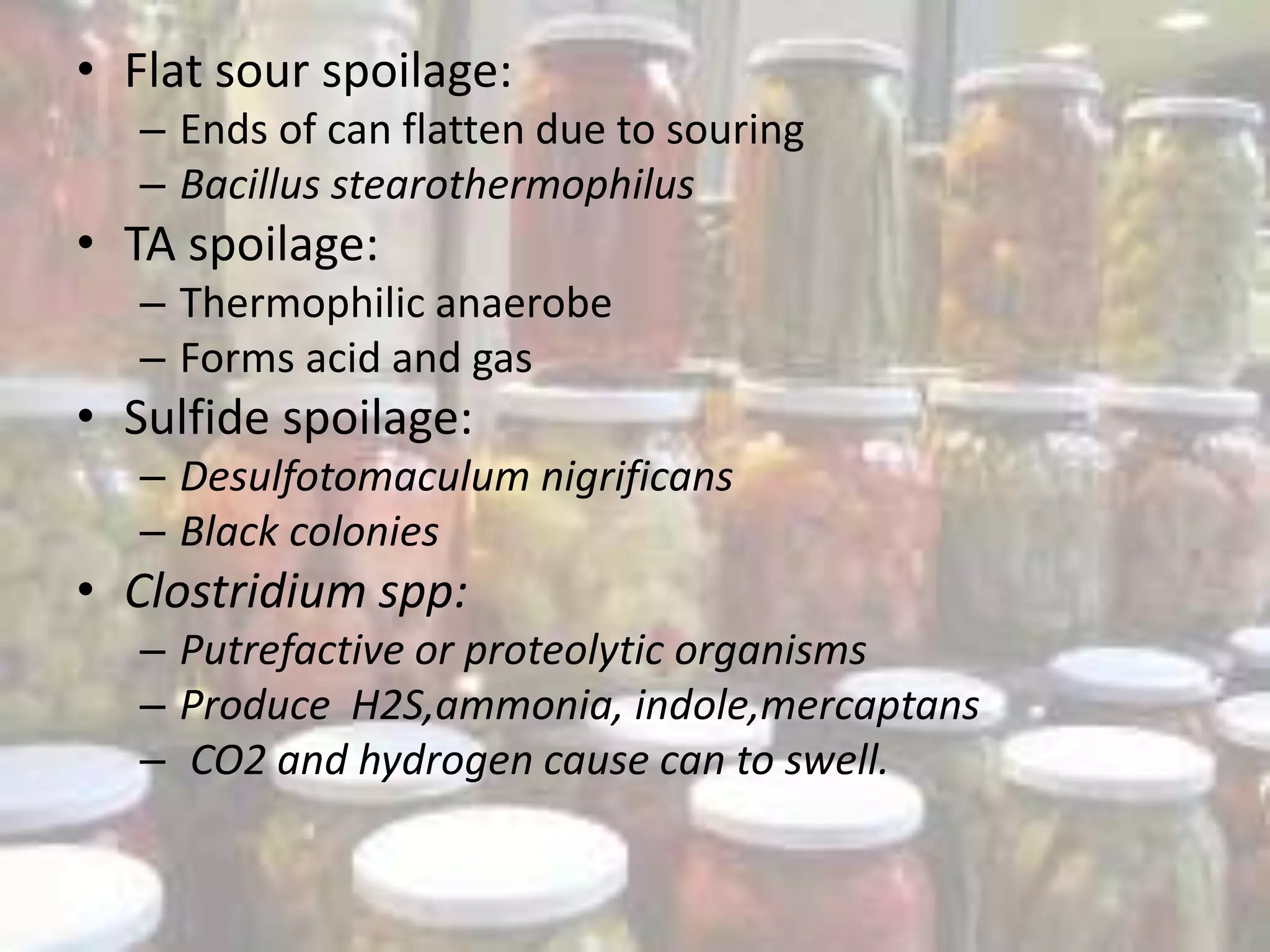 Food spoilage | PPTX