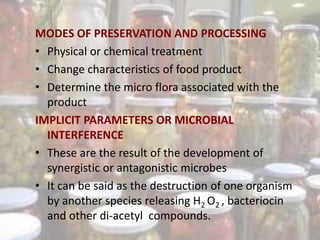 Food spoilage | PPTX
