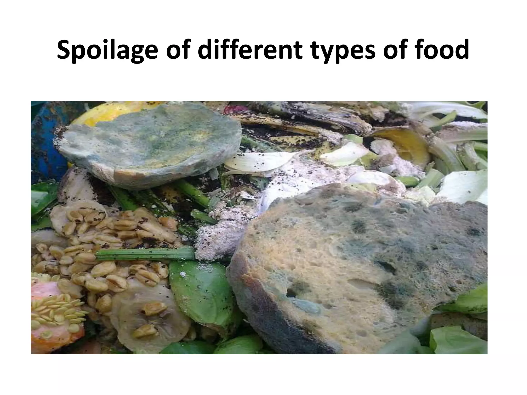 Food spoilage | PPTX