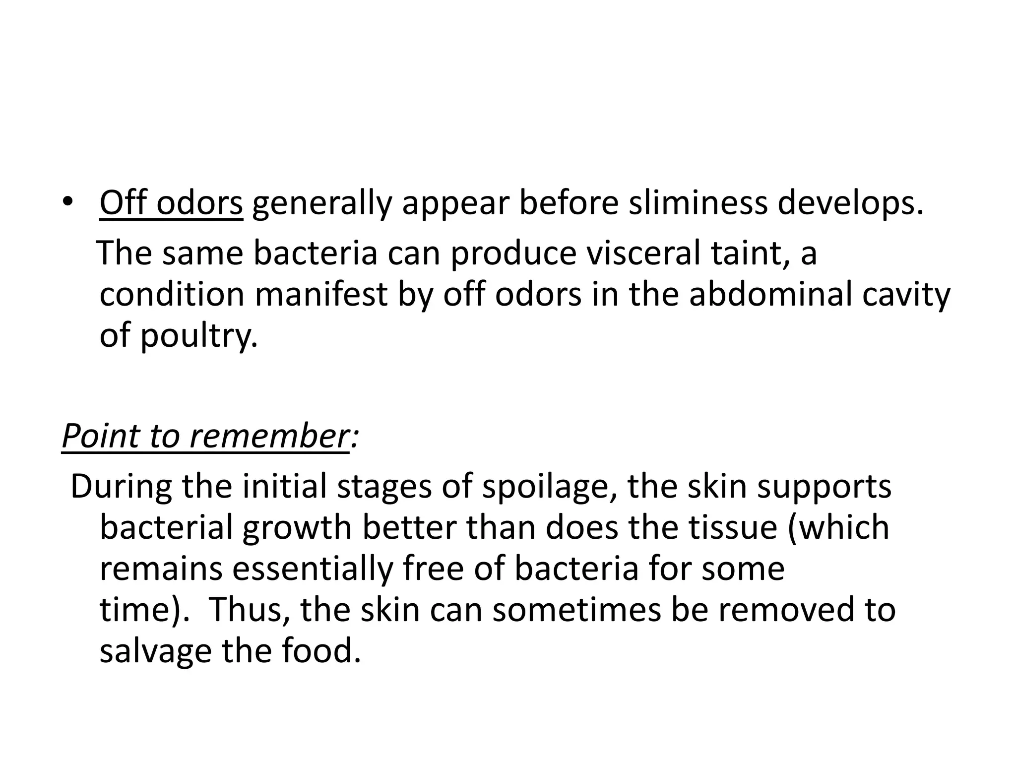 Food spoilage | PPTX