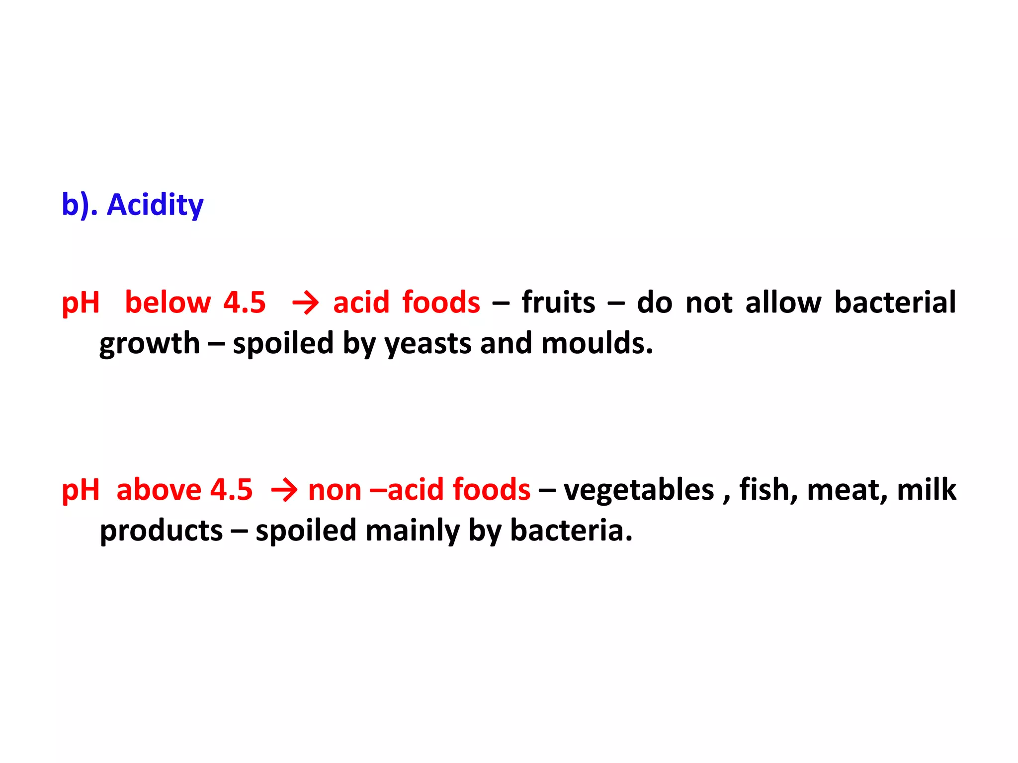 CAUSES OF FOOD SPOILAGE SMG | PPTX