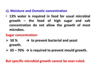 CAUSES OF FOOD SPOILAGE SMG | PPTX